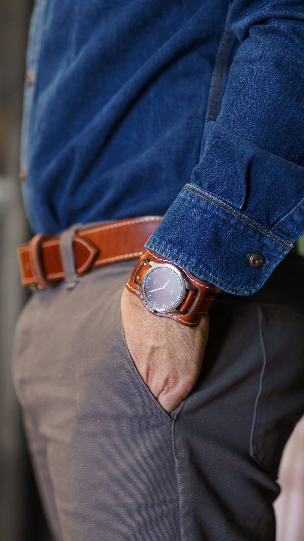 Bund Watch Straps | Horween Dublin English Tan Leather – Jack Foster