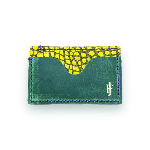 "Packard" Card Wallet | Mardi Gras – Jack Foster