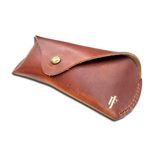 Jack Foster Sunglasses Case | Horween Dublin | English Tan