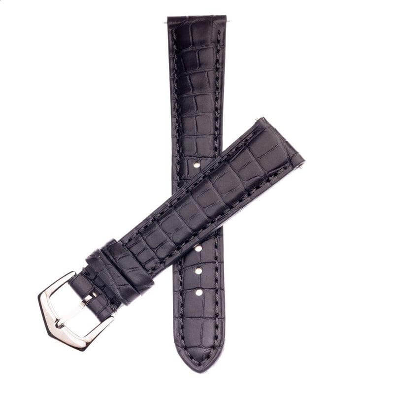 Matt Dark Grey Alligator Watch Strap – Jack Foster