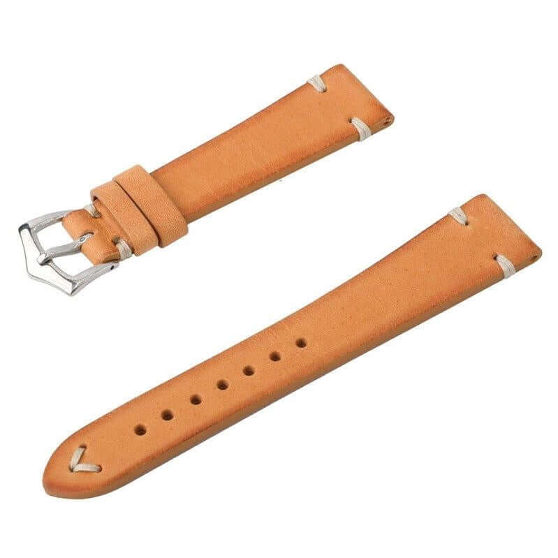 Natural Leather Vintage Watch Strap – Jack Foster