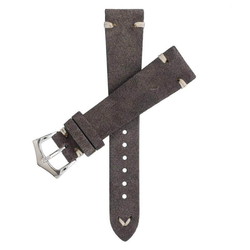 Taupe Suede Vintage Leather Watch Strap – Jack Foster