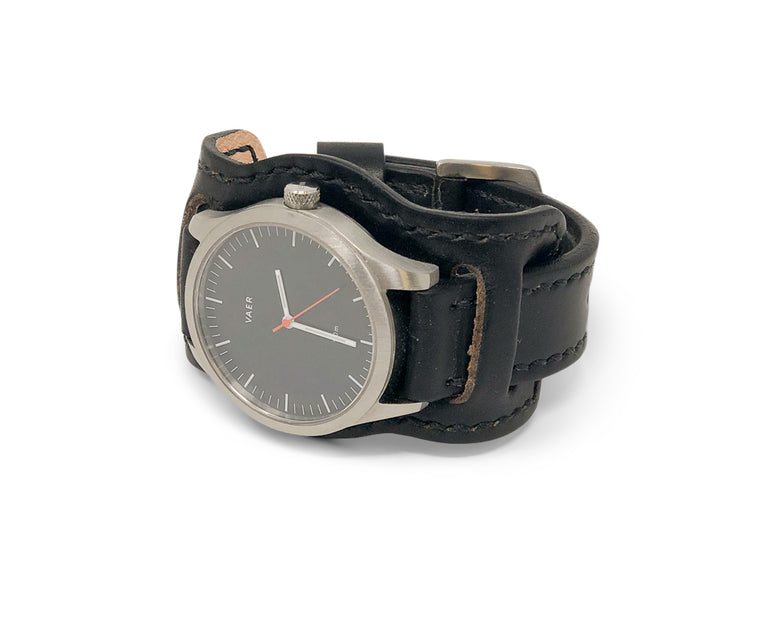 Black Leather Watch Strap | Horween Leather | Chromexcel – Jack Foster